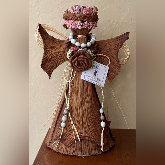 Angels of Aloha | Accents | Vintage Nwt Handmade In Hawaii Corn Husk ...